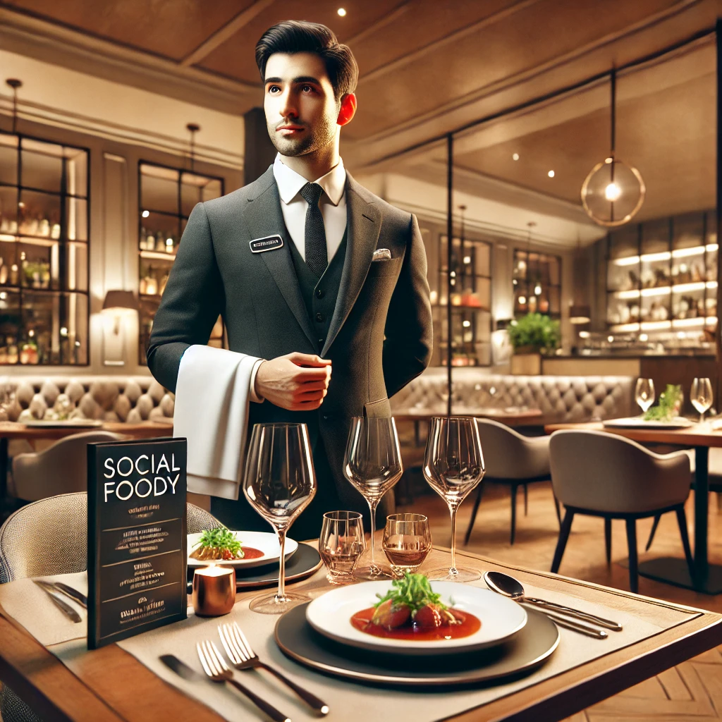 Curso para Garçom Profissional – 100% Gratuito - Social Foody